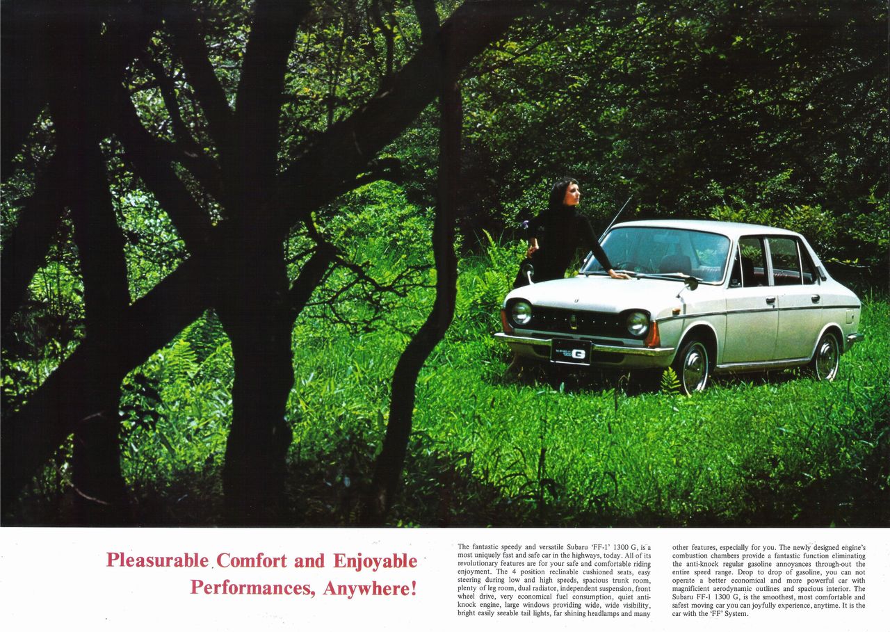 Play With LEGACY RS- 1970年発行 スバルff-1 1300G 1300G 北米向けカタログ(4)